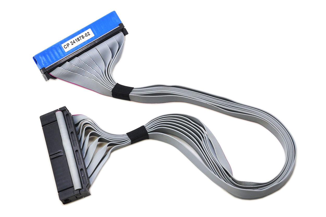 新到货32厘米长拆机原装IDE数据线 40针39孔并口硬盘光驱连接线 一拖一 IDE线 并口线-青州小熊