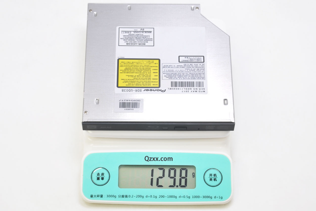 全新先锋 Pioneer BluRay Burner BDXL BDR-UD03B SATA Black Bulk 9.5MM超薄SATA蓝光 ...