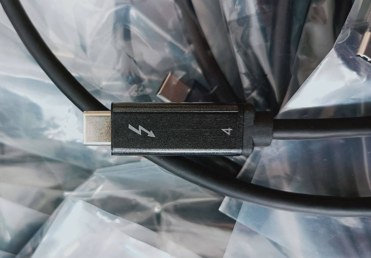 HP惠普Thunderbolt-4-Dock-G4原装80厘米长雷雳4-雷电4-USB4-雷电3-40G-100W-M84220-001 ...