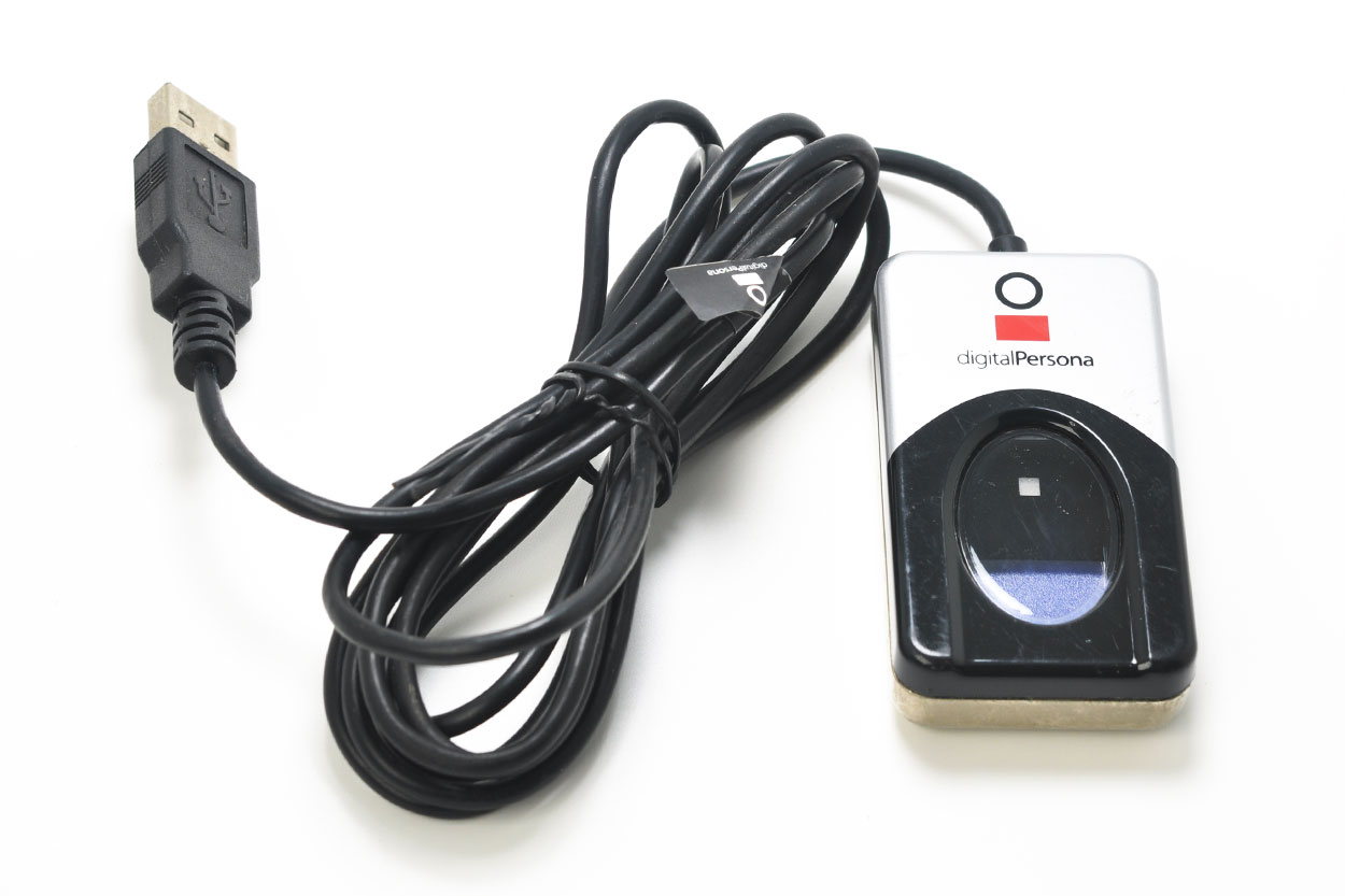 二手散装URU4500 USB SDK FINGERPRINT READER指纹读头采集仪UAREU4500中控指纹考勤-青州小熊