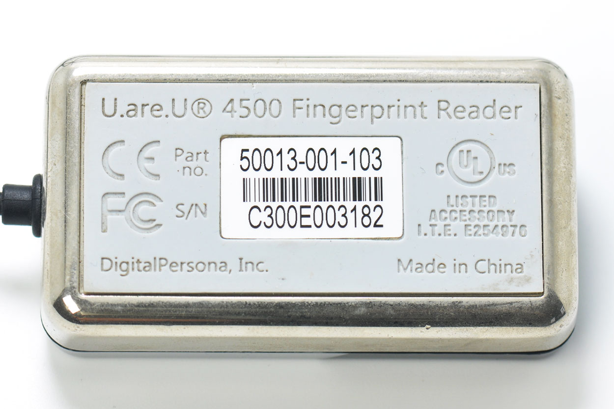 新到货URU4500 USB SDK FINGERPRINT READER指纹读头采集仪UAREU4500中控指纹考勤-青州小熊