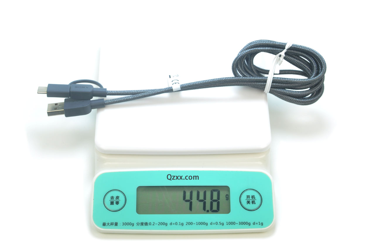 1.5米长原装索尼SONY二合一USB2.0 TO Micro USB转 USB-C Type-C 通用安卓数据线快充充电线USB-A to ...