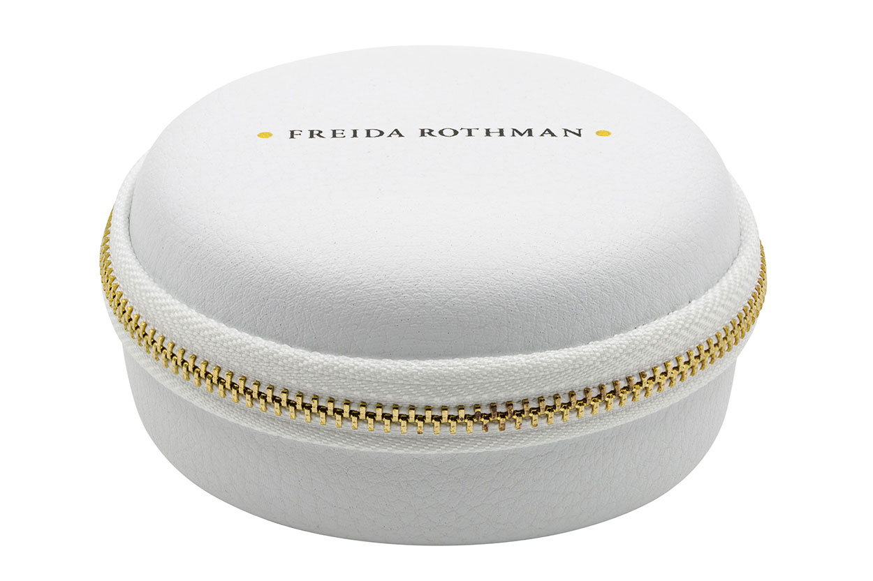 法国限定版FREIDA-ROTHMAN-芙蕾达·罗斯曼FR-EXCLUSIVE-FR-Travel-Case-宽手镯-袖口手镯-圈形耳环-大 ...