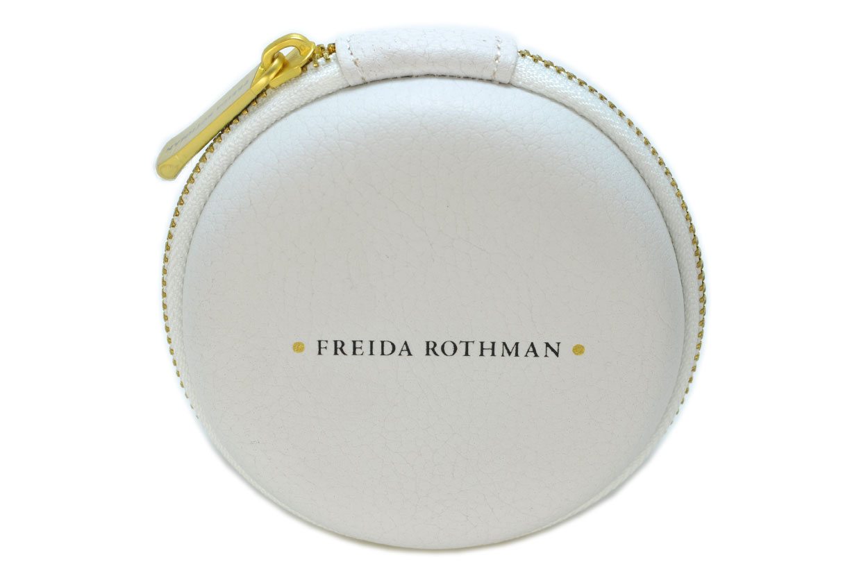 法国限定版FREIDA-ROTHMAN-芙蕾达·罗斯曼FR-EXCLUSIVE-FR-Travel-Case-宽手镯-袖口手镯-圈形耳环-大 ...