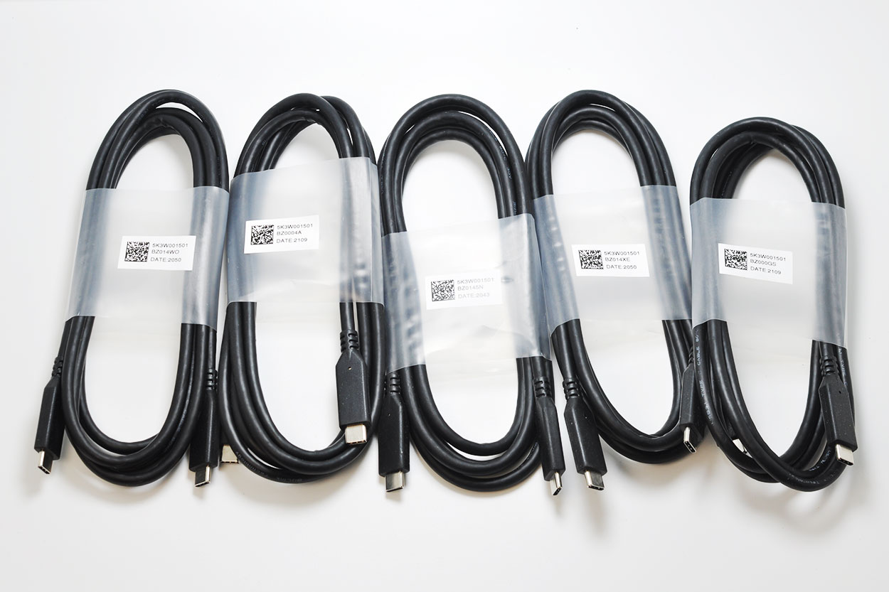 Bizlink 1.8米长 Thunderbolt™3 雷电3 雷雳3 20G被动式雷电线USB-C 4K60Hz显示器线 双头Type-C ...