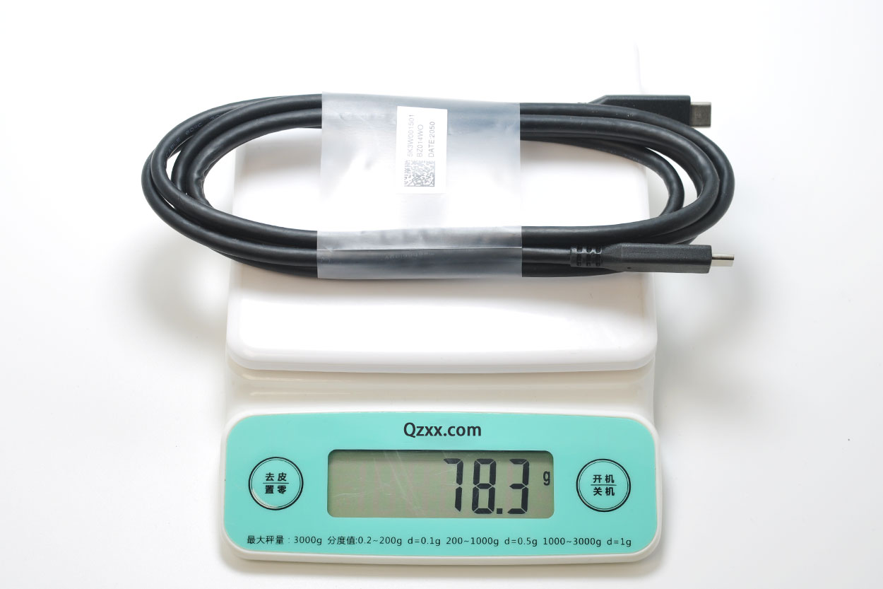 售完存档：Bizlink 1.8米长 Thunderbolt™3 雷电3 雷雳3 20G被动式雷电线USB-C 4K60Hz显示器线 双头 ...