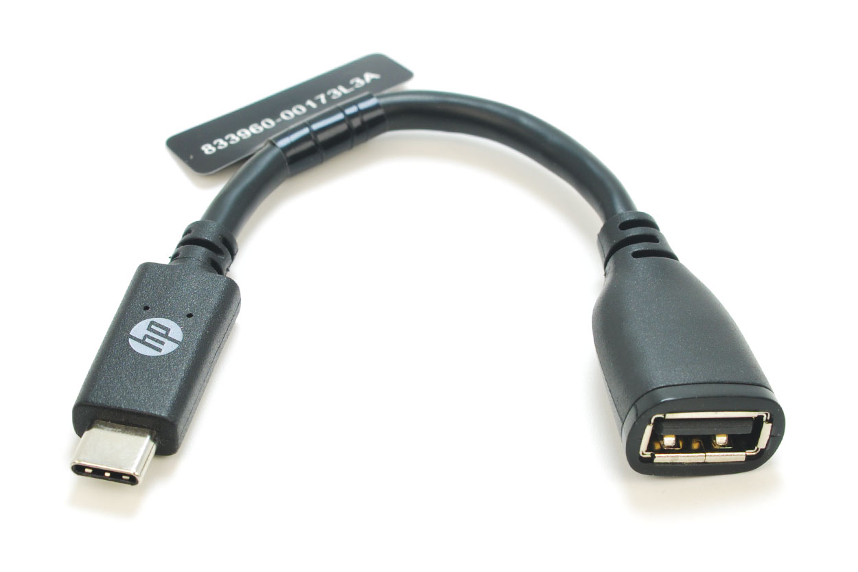 新到货全新惠普HP USB-C TO USB 3.0 适配器 雷电3 4 USB4转普通USB接口 Type-C OTG 转接线 835880 ...