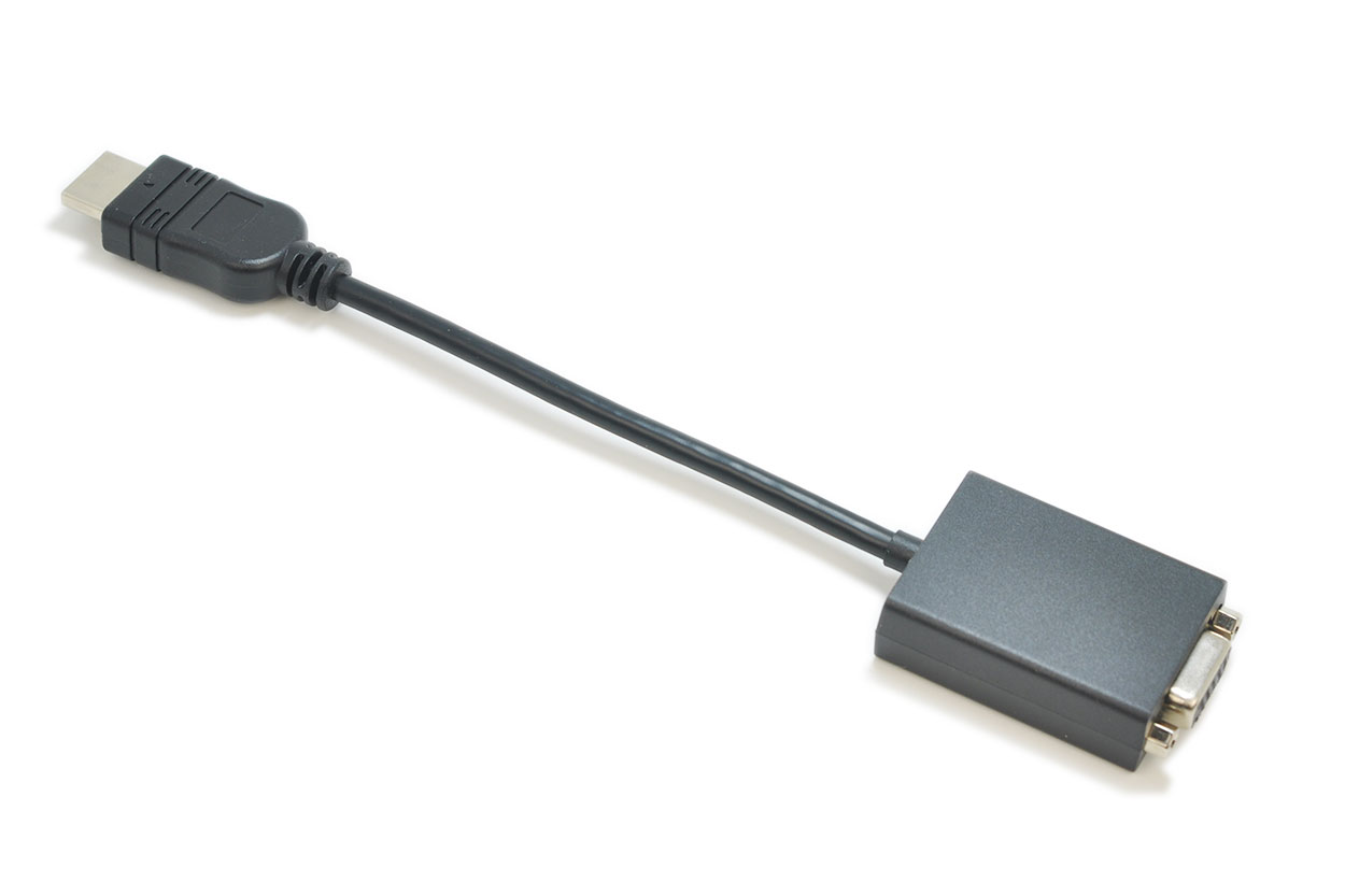 原装NEC笔记本投影仪配件HDMI TO VGA HDMI转VGA线 数字转模拟 视频转换线PC-VP-BK07 853-111689-001 ...