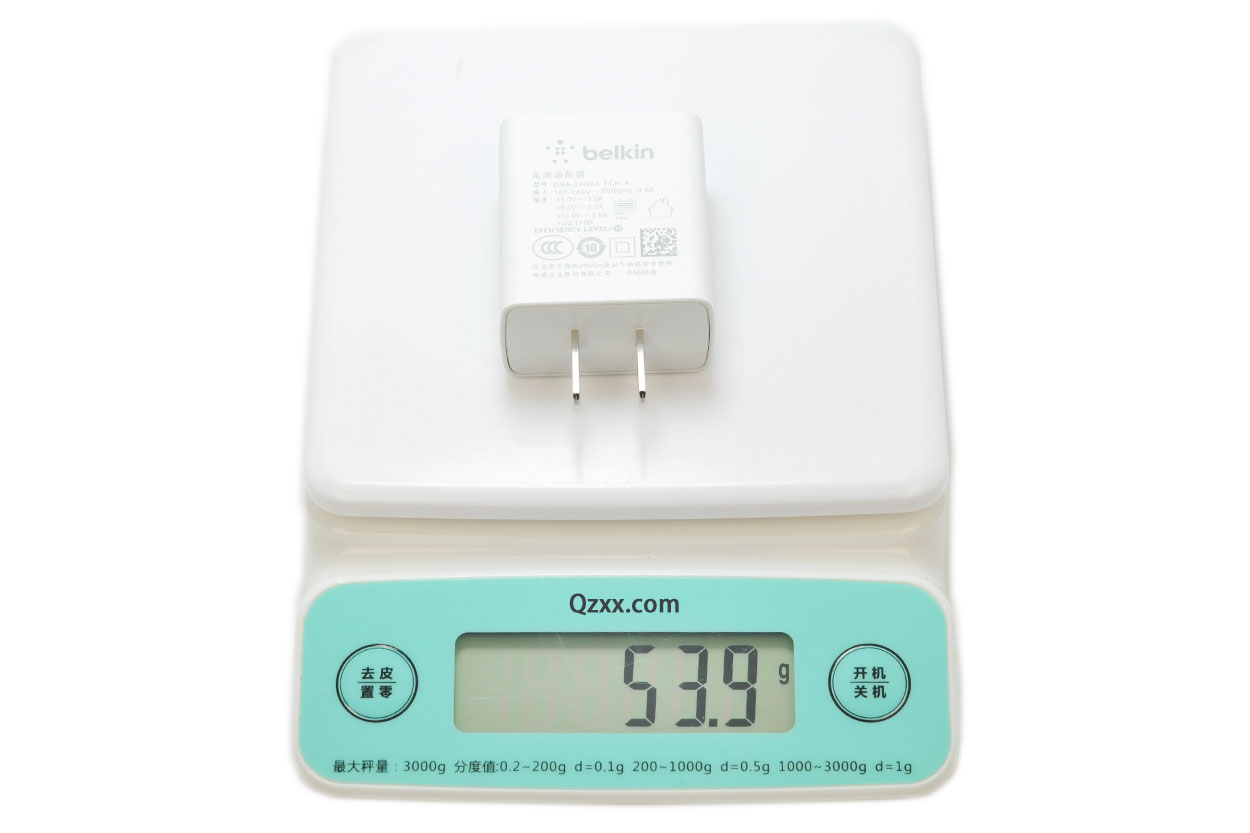 新到货原装全新贝尔金Belkin QC3.0 MTK PE2.0 5V3A 9V2.7A 12V2A 24W USB手机充电器 安卓快充头 ...