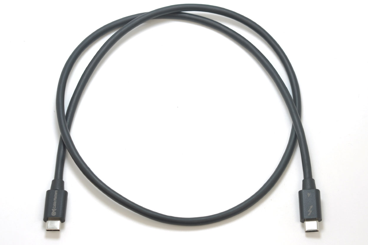 80厘米长Cable Matters 40Gbps Thunderbolt 4 Cable 4K 8K 雷雳4 雷电4 USB4 雷电3 ...