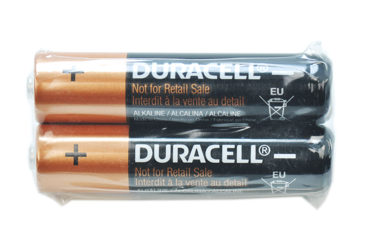 原装Duracell金霸王电池7号七号碱性电池七号 非充电电池 遥控器电池 AAA MN2400 LR0 2节装工业包装非卖品-青州小熊