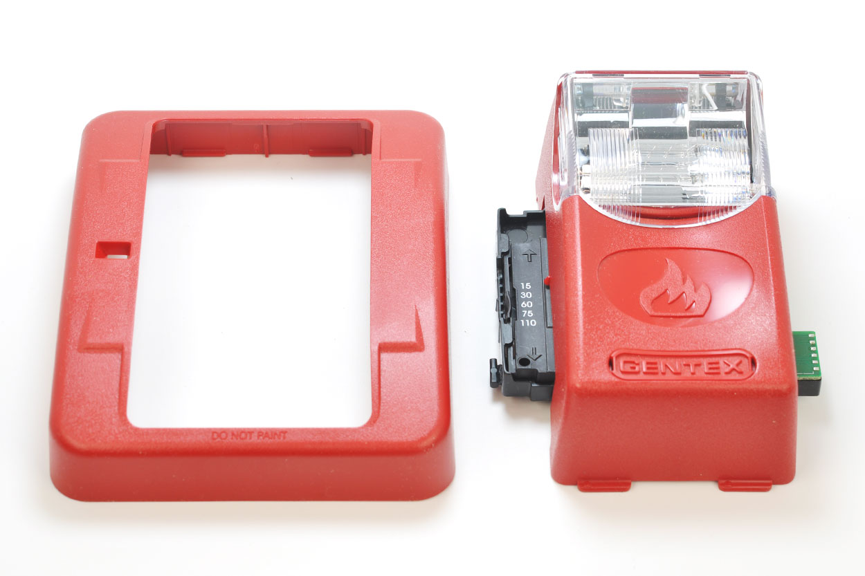 新到货Gentex Corporation GES3-24WR 904-1321-002 Commander Series 红色壁挂式坎德拉 ...