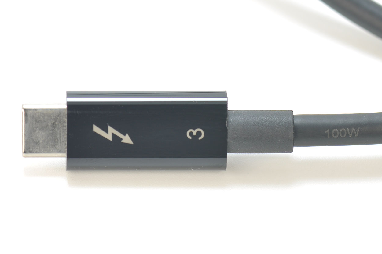 售完存档：0.8米长Belkin贝尔金 Thunderbolt 3 TBT3 雷电3 雷雳3 Cable 40Gbps PD3.0 100W ...