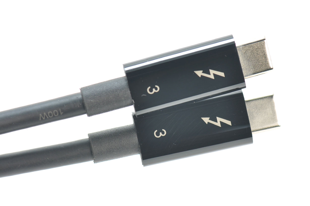 售完存档：0.8米长Belkin贝尔金 Thunderbolt 3 TBT3 雷电3 雷雳3 Cable 40Gbps PD3.0 100W ...