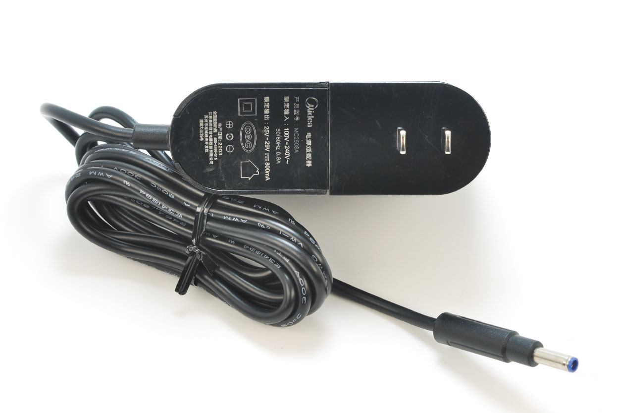 原装美的Midea无线吸尘器配件P3/P70/P5 Pro/P5/V1 25V-29V 800mA MC2508A 充电器电源-青州小熊