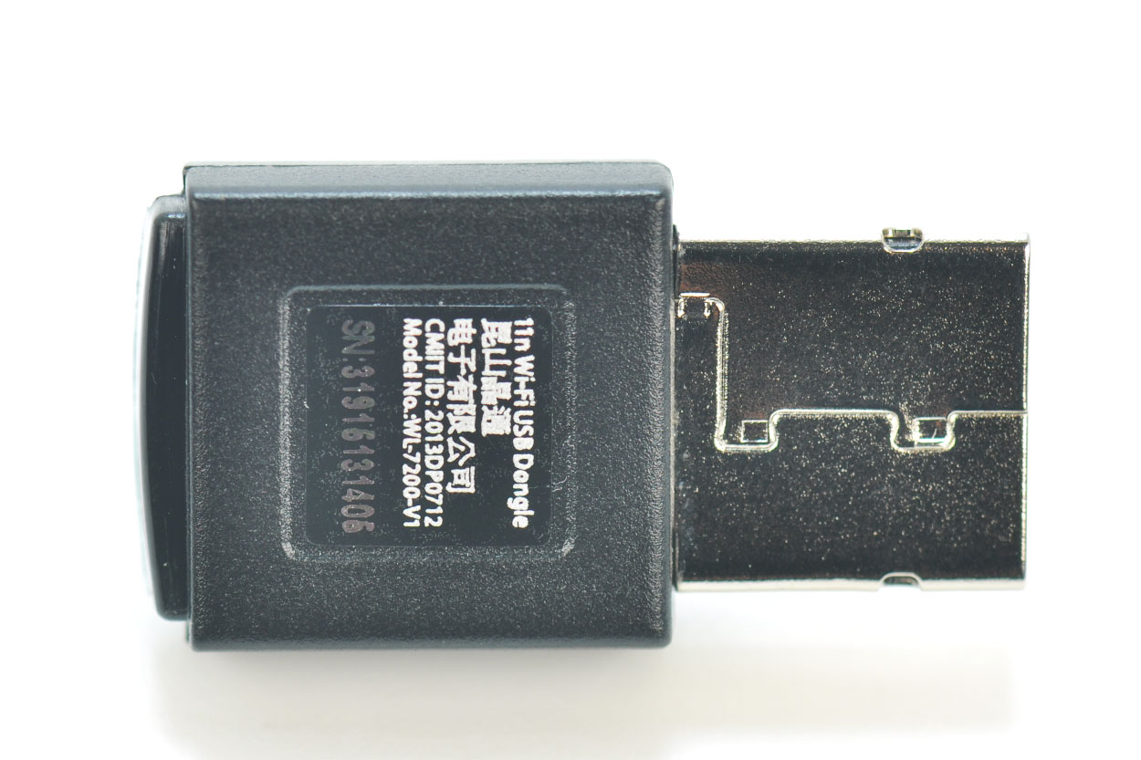 全新WL-7200-V1 300M无线网卡WLAN 11n Wi-Fi USB Dongle 低功耗Win8 Win10 Win11免驱动 ...