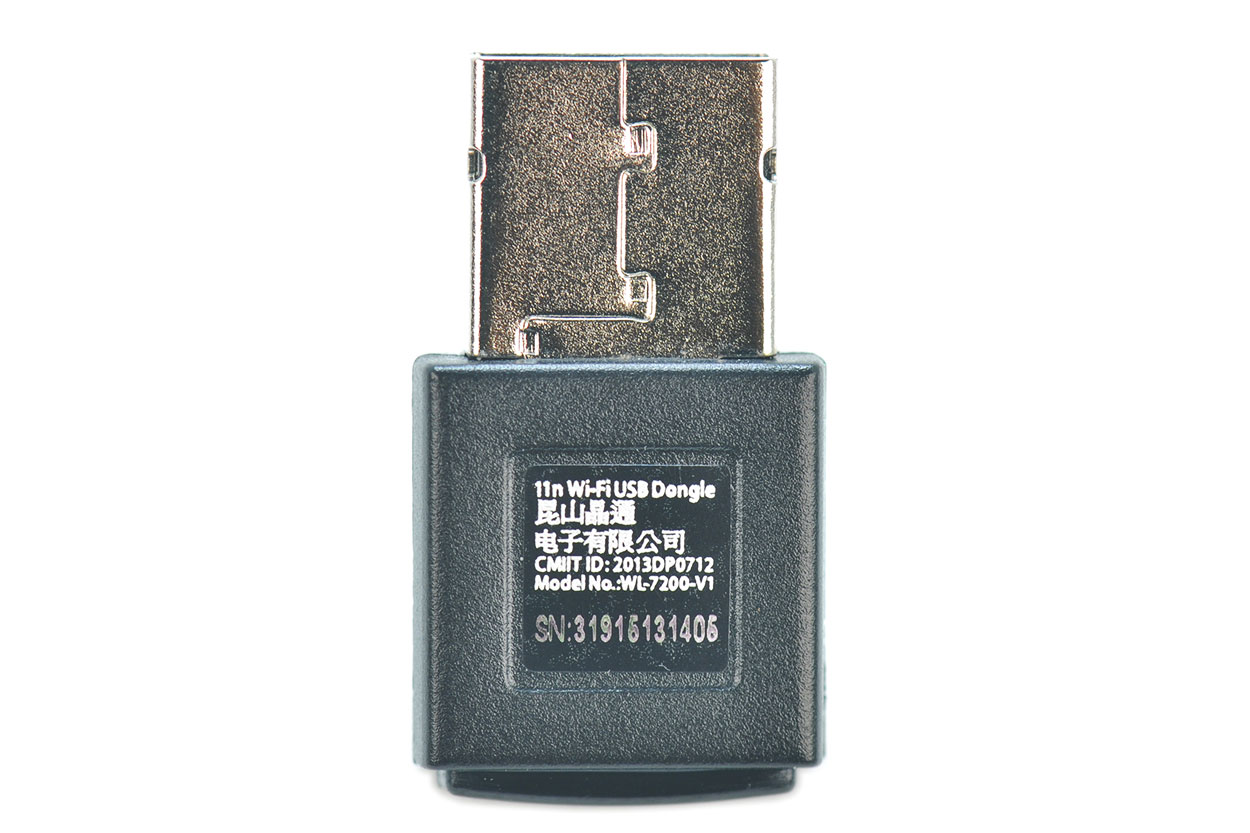 全新WL-7200-V1 300M无线网卡WLAN 11n Wi-Fi USB Dongle 低功耗Win8 Win10 Win11免驱动 ...