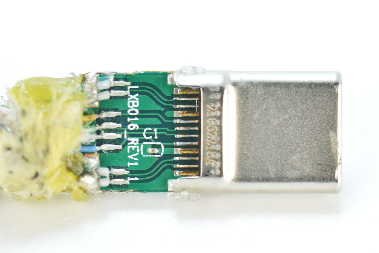 原装HW USB-C TO USB-C USB3.2 Gen1 EMARK芯片 PD3.0 20V5A 雷电3 20G被动线04071510 ...