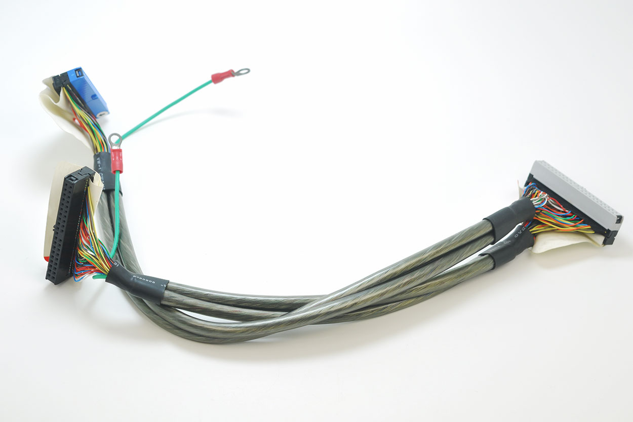 台湾金绮双屏蔽带地线老IDE接口硬盘数据线 40针39孔并口硬盘光驱连接线 一拖二 IDE并口线线-青州小熊