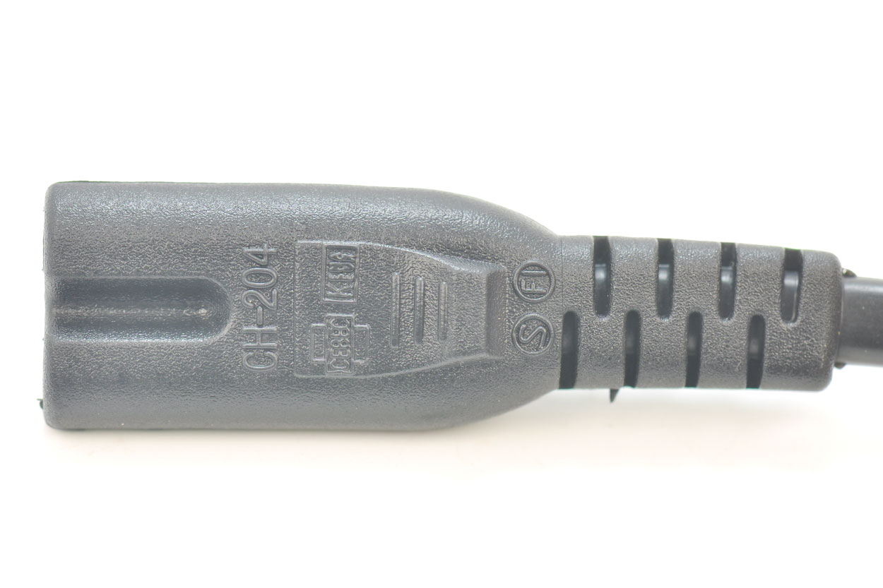 新到货1.8米欧标EU两园插转两孔8字笔记本电源线Cheng HO CH-203 CH-204 Power Cord Cable-青州小熊