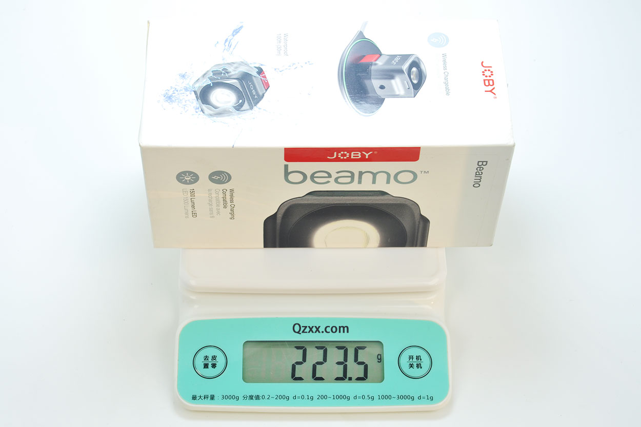 售完存档：JOBY宙比 Beamo 便携LED灯 1500流明无线充电防水智能带APP蓝牙控制手机相机补光灯JB01635-BWW VLOG ...