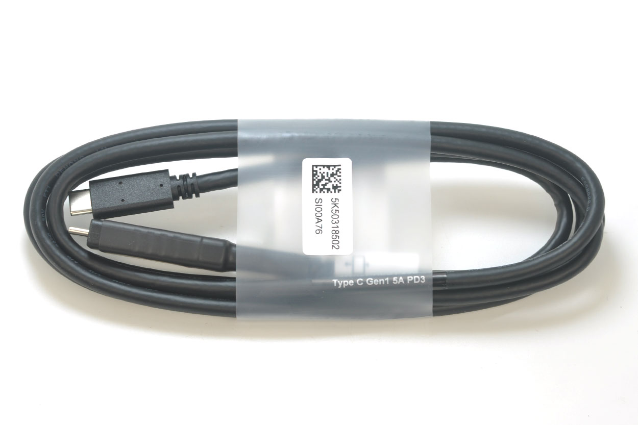 1.8米长戴尔DELL-USB-C-Cable-USB-3.1-Gen-1-20V5A-100W-Type-C-M-Fast-Charging ...