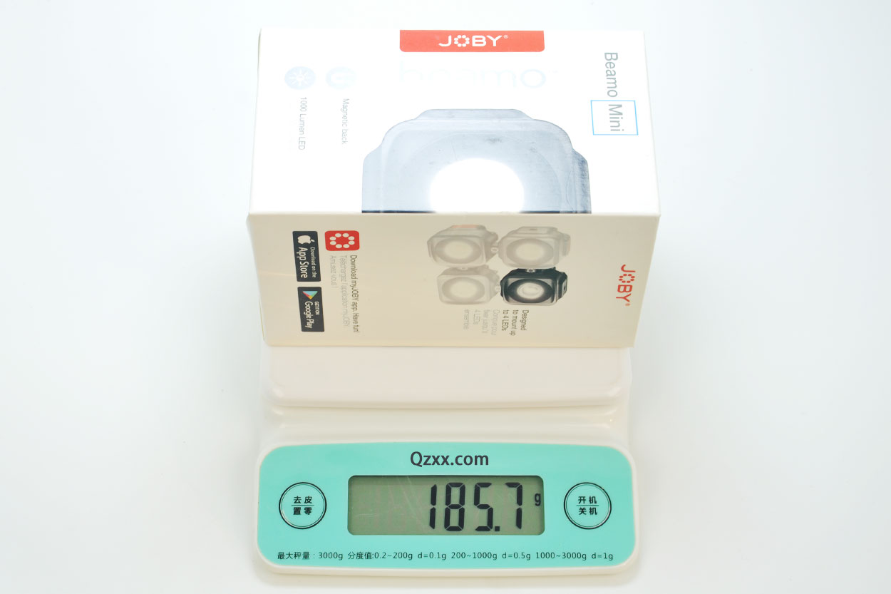售完存档：JOBY宙比 Beamo Mini便携LED灯 磁吸 防水智能带APP蓝牙控制手机相机补光灯JB01635-BWW VLOG视频灯-青州小熊