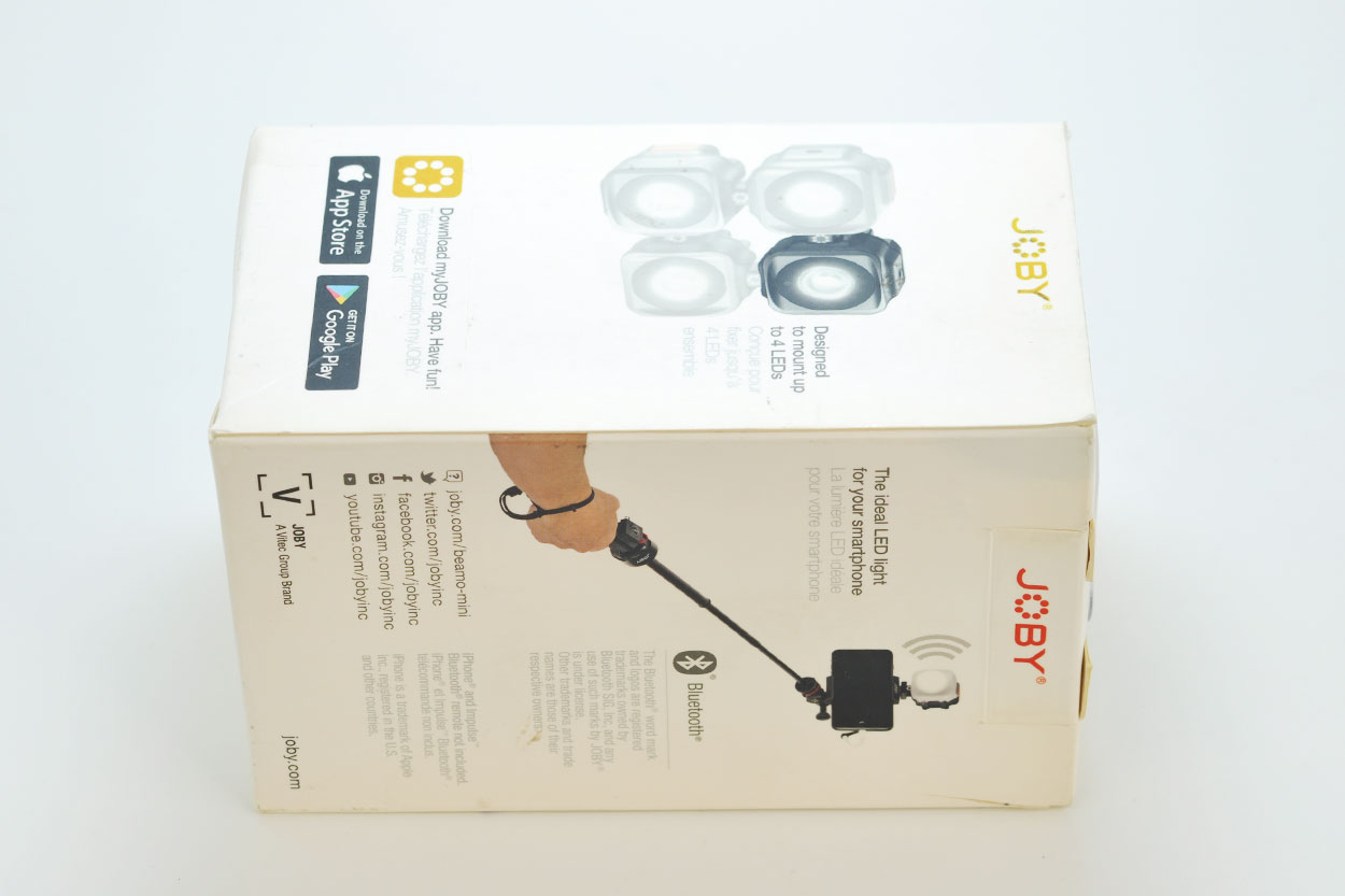 售完存档：JOBY宙比 Beamo Mini便携LED灯 磁吸 防水智能带APP蓝牙控制手机相机补光灯JB01635-BWW VLOG视频灯-青州小熊