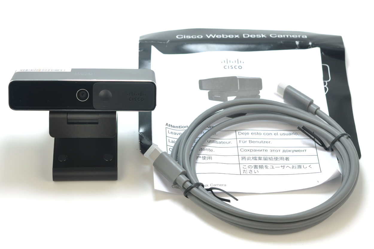 售完存档：思科Cisco Webex Desk Camera CD-DSKCAM-C-WW 4K 自动对焦高清摄像头 Windows ...