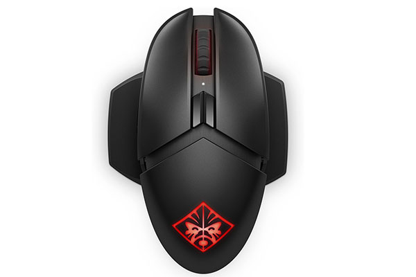 全新原装HP惠普暗影精灵OMEN PHOTON 无线鼠标 QI无线充电 可编程按钮 自定义RGB PAW3335 16000DPI ...