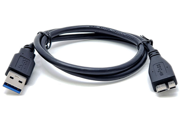 60厘米长惠普HP USB 3.0 To Micro USB3.0移动硬盘盒数据线747661-001 747166-001 Cable ...