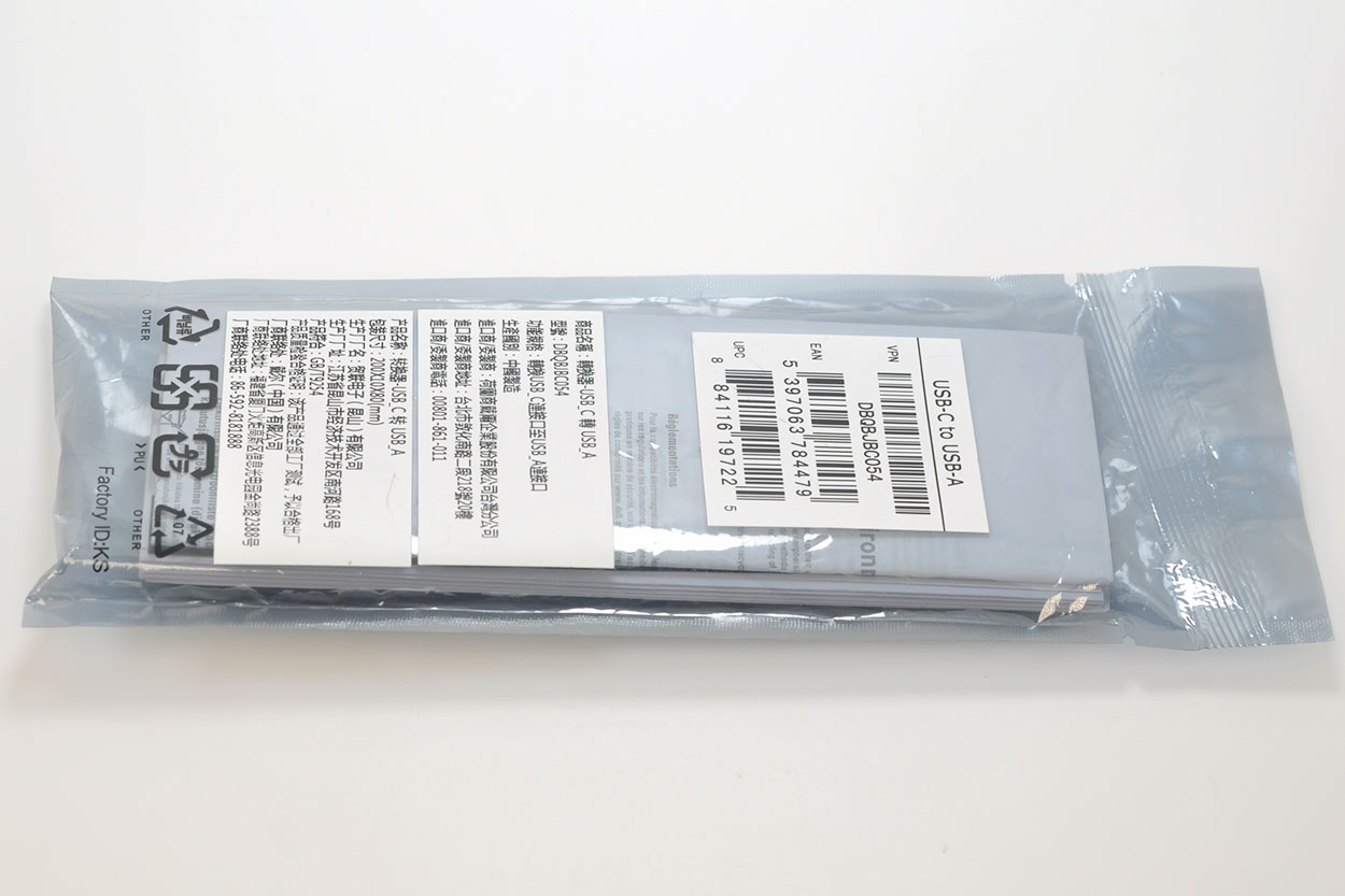 新到货白色戴尔DELL USB-C To USB-A 3.0 Adapter Cable DBQBJBC054 03XTY3 雷电3 4 ...