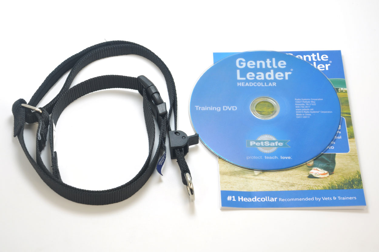 全新正品黑色大号贝适安PetSafe Gentle Leader Headcollar X-large Royal Black狗狗头部嘴部前胸 ...