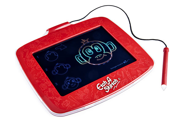 原装Etch A Sketch Freestyle‎儿童液晶手写板透明可临摹LCD宝宝彩色屏电子写字板涂鸦绘画画板6052347-青州小熊