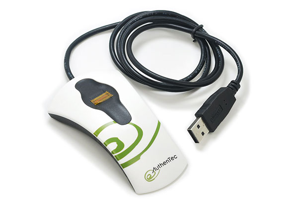 原装Authentice AES2810 电脑USB指纹识别器 解锁笔记本电脑Windows Hello登录器win8 10 11指纹识别-青州小熊