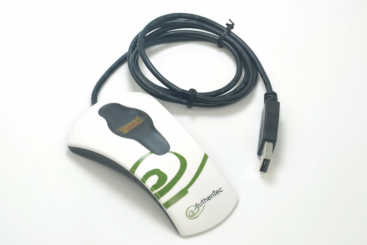 新到货原装Authentice AES2810 电脑USB指纹识别器 解锁笔记本电脑Windows Hello登录器win8 10 11指纹 ...