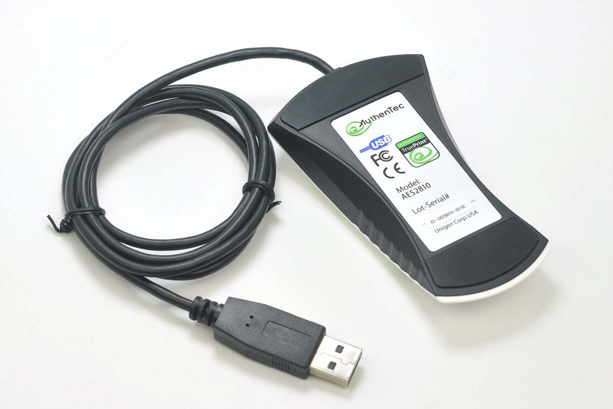 新到货原装Authentice AES2810 电脑USB指纹识别器 解锁笔记本电脑Windows Hello登录器win8 10 11指纹 ...