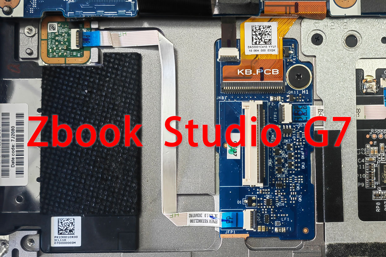 新到货黑色HP惠普战66五代六代 ZBook Firefly 14 G7 FM3483/3633指纹模块Fingerprint Reader ...