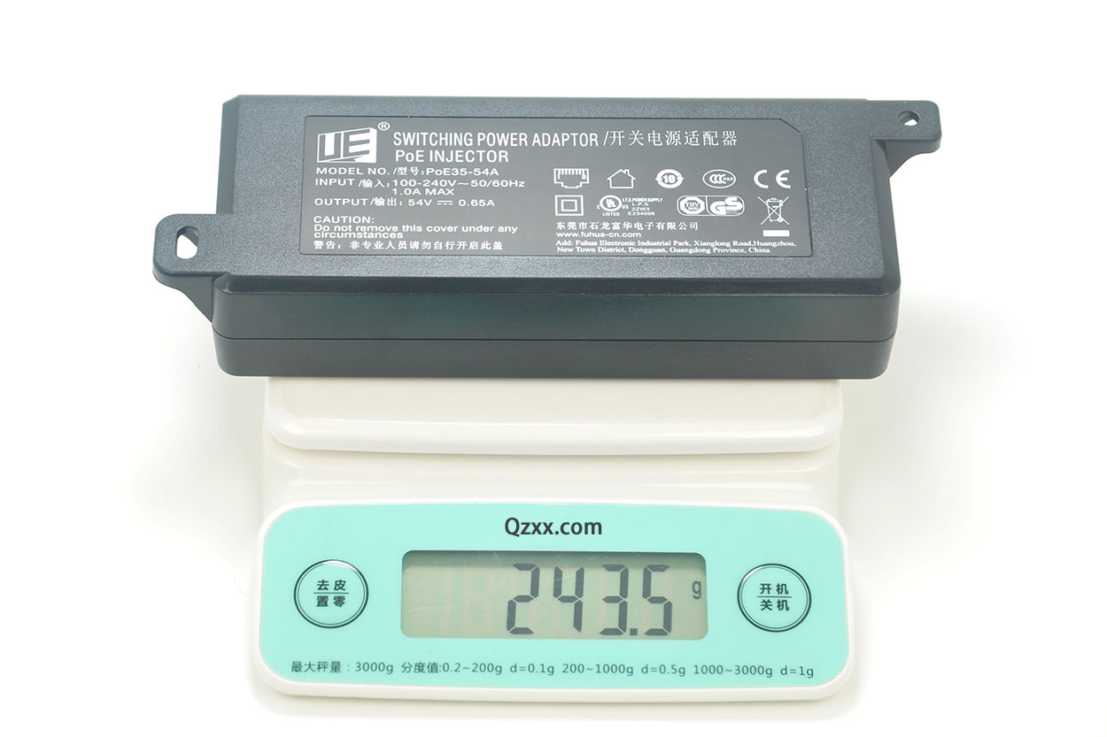 全新原装UE石龙富华 54V 0.65A POE35-54A 35W华为W0ACPSE14 802.3at千兆POE模块接入点电源适配器901 ...
