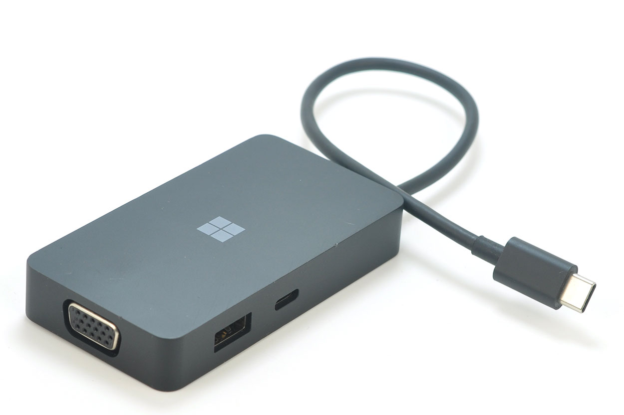 二手微软 Surface USB-C Travel Hub 4K 60Hz USB3.2 Gen2 10G 千M网口 5合一 多功能扩展坞 ...
