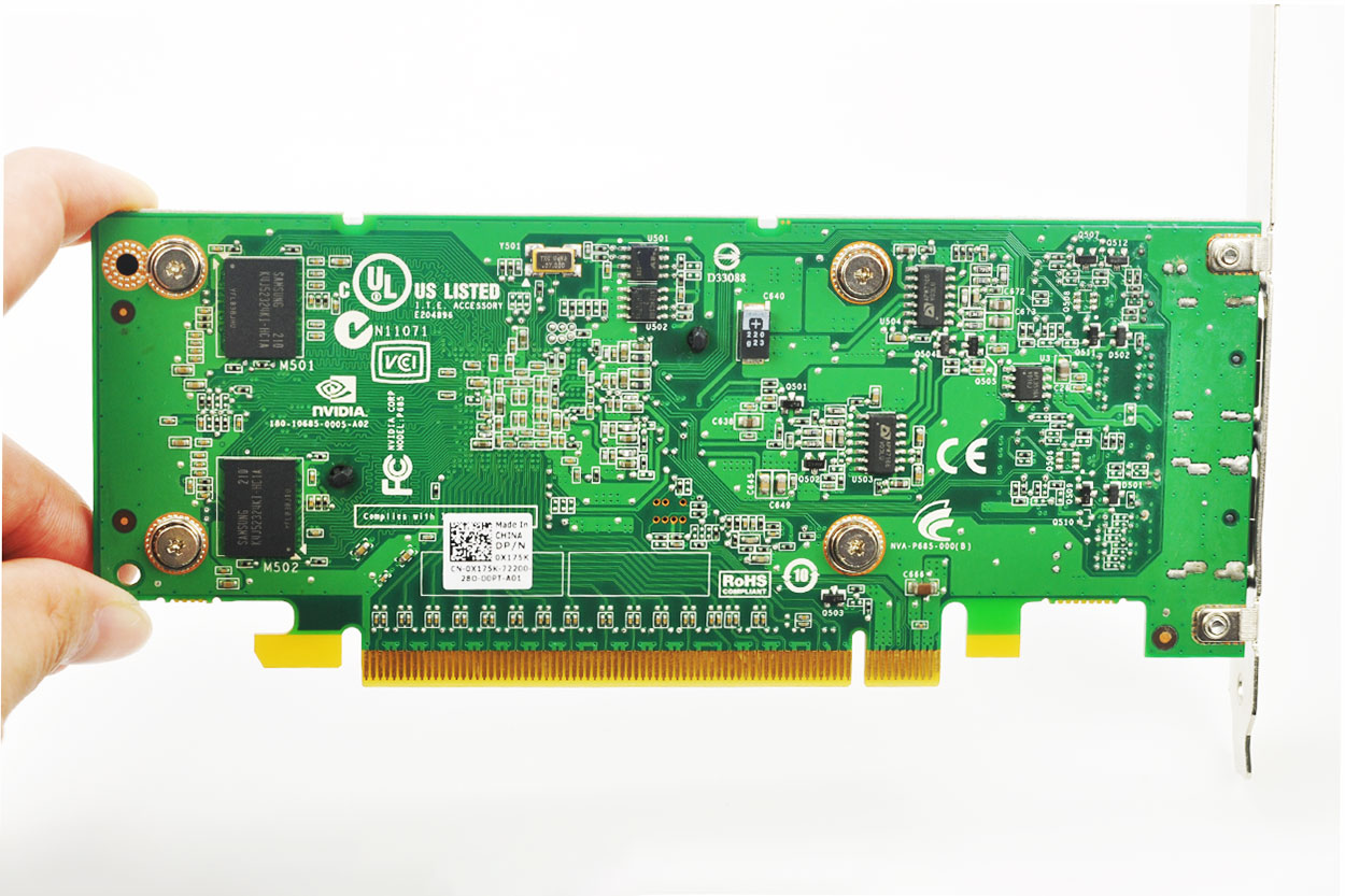 全新戴尔Dell 0X175K NVIDIA Quadro NVS295 256M P685专业双屏显卡PCI-E 双DP接口老古董图形工作站 ...