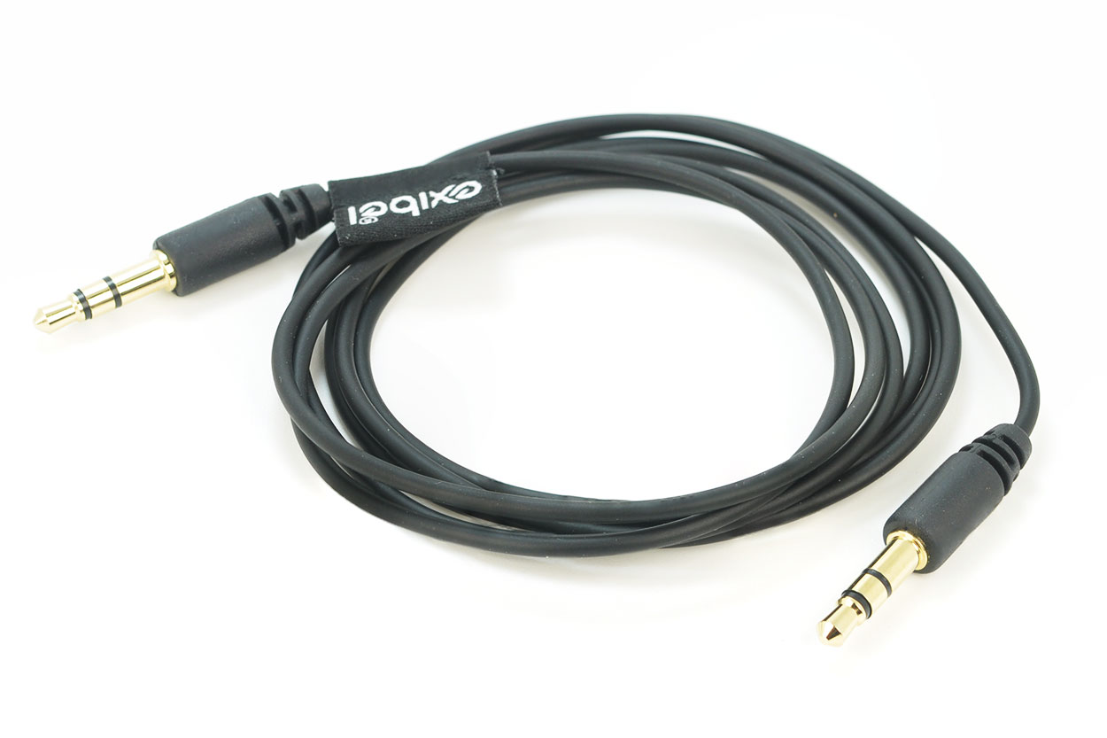 售完存档：瑞典EXIBEL 1.2米长3.5mm 镀金接口发烧HiFi音频耳机3.5音频线 AUX车载连接线 无损抗拉防缠绕-青州小熊