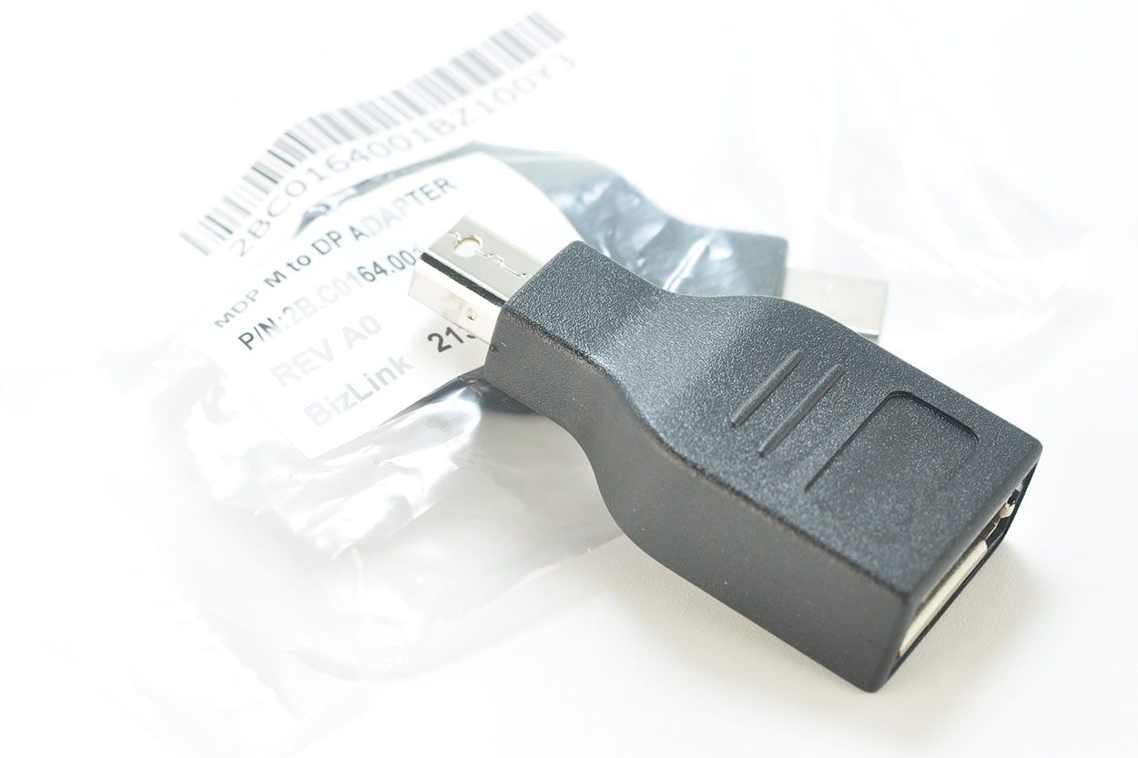 新到货全新贸联BizLink minidp转dp母 2BC0164001 显示器转换头 MDP M TO DP Adapter转换头-青州小熊