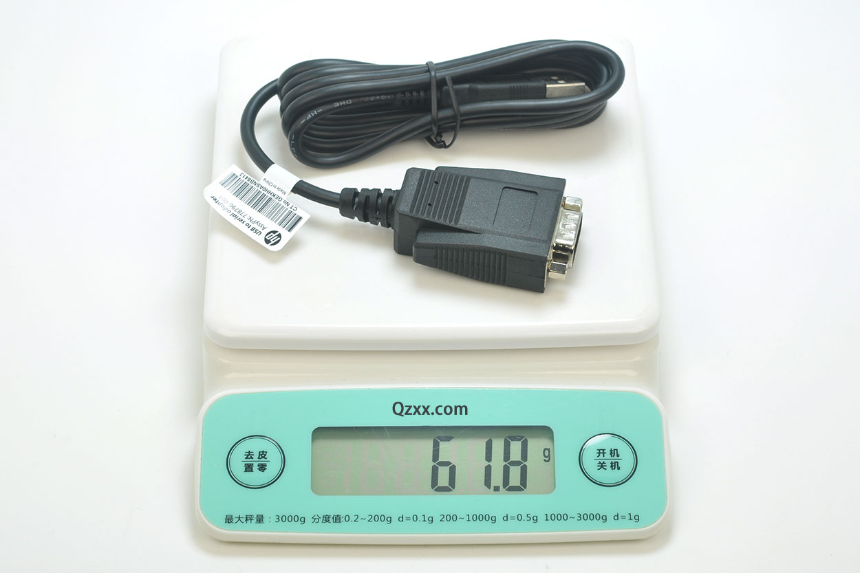 新到货1.2米长全新原装惠普HP USB转串口RS-232转换线 USB转串口COM口RS232 D-sub 9针接口 USB to ...