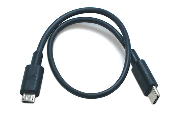 华硕ASUS ROG玩家国度30厘米长TYPE-C USB-C 转Micro USB 2.0 OTG线 USB DAC解码线 ...
