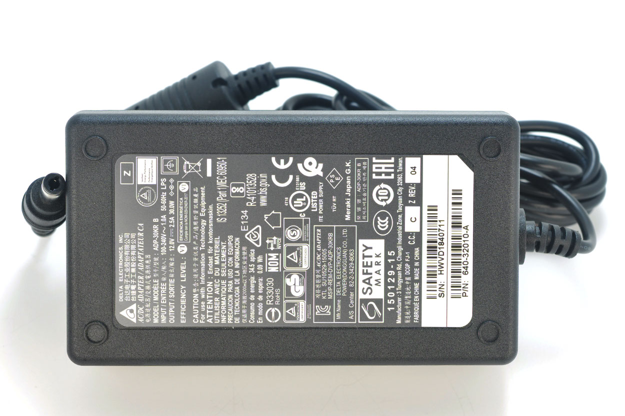 全新原装正品思科Cisco Meraki MA-PWR-30WAC For MX64 MX64W MX67 MX67W MX67C A40 ...