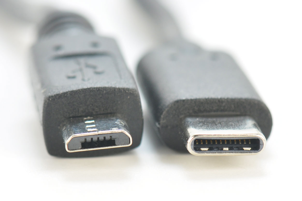 新到货30厘米长TYPE-C USB-C 转Micro USB 2.0 OTG线 USB DAC解码线 MacBook 雷电3雷电4外接老安卓 ...