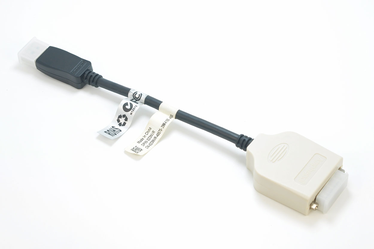 新到货DELL戴尔DP转DVI 转换线 DisplayPort/Display Port To DVI-D Cable/Adapter ...