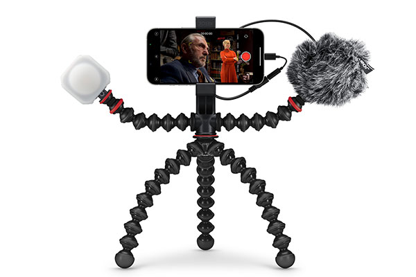 全新原装JOBY GorillaPod MagSafe Vlog HQ692ZMA播客套装 苹果手机直播套件-青州小熊