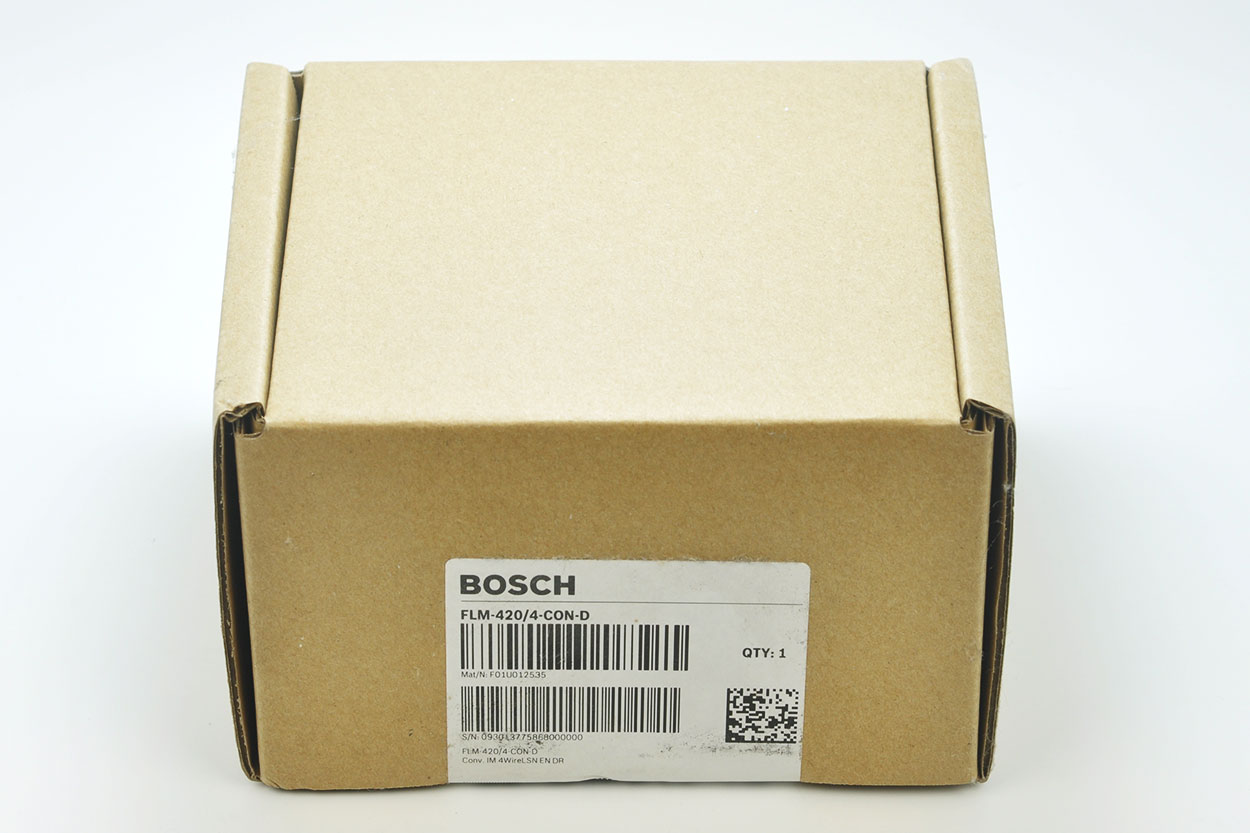 新到货全新原装博世Bosch FLM-420/4-CON-D 常规接口模块4线LSN-带适配器 CONVENTIONAL INTERFACE ...